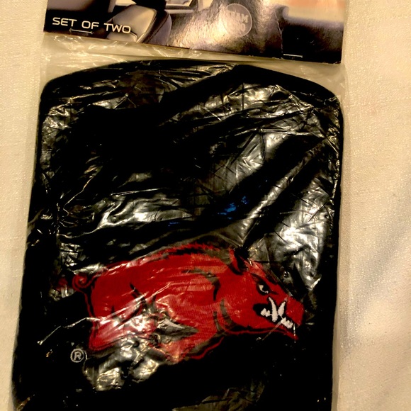 Accessories | Razorback Headrest Covers Set Of Two | Poshmark